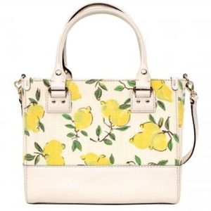 kate spade | Bags | Kate Spade Lemon Print Satchel | Poshmark